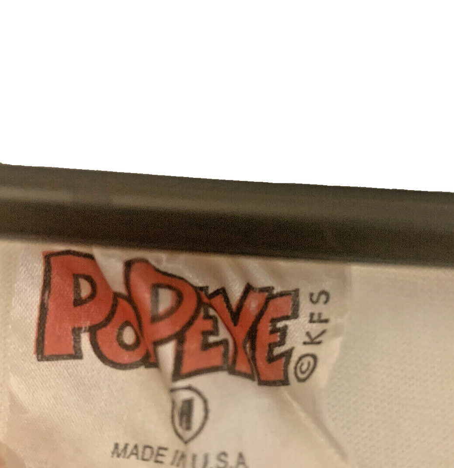 Vintage Popeye Tank Top Size Medium 1985 | eBay