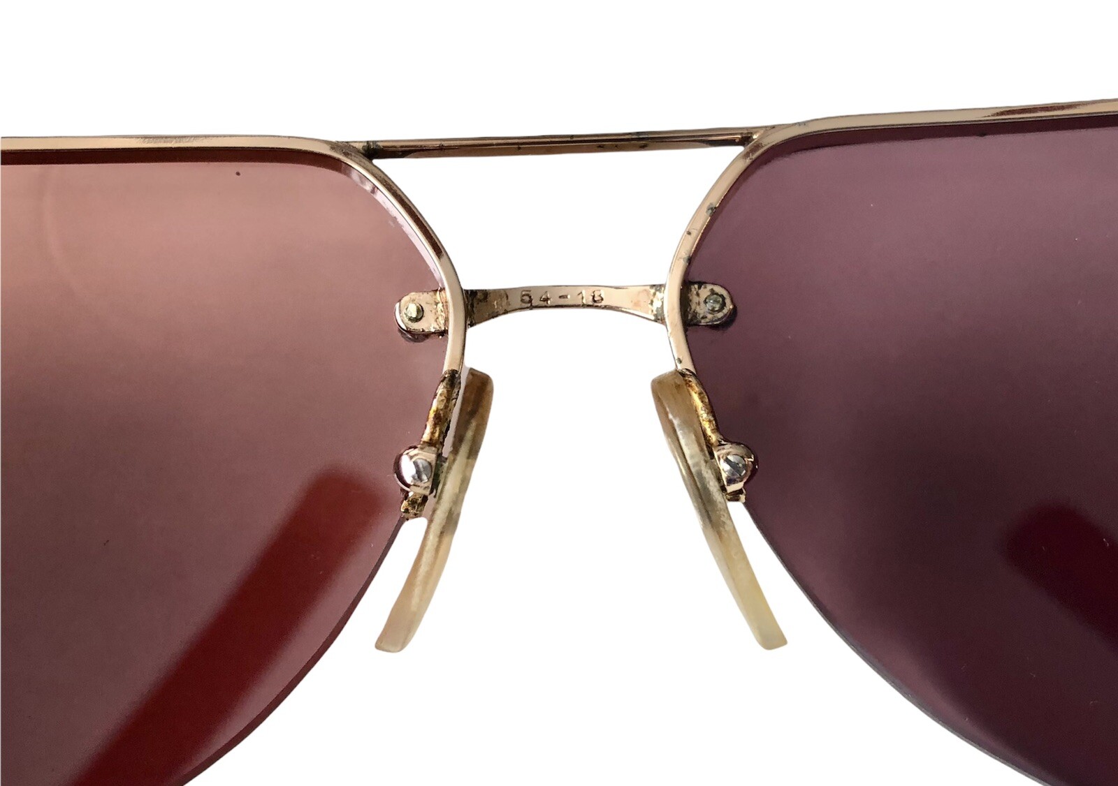 LUXOTTICA AVIATOR ALPHA Eyeglasses Sunglasses Heavy G… - Gem