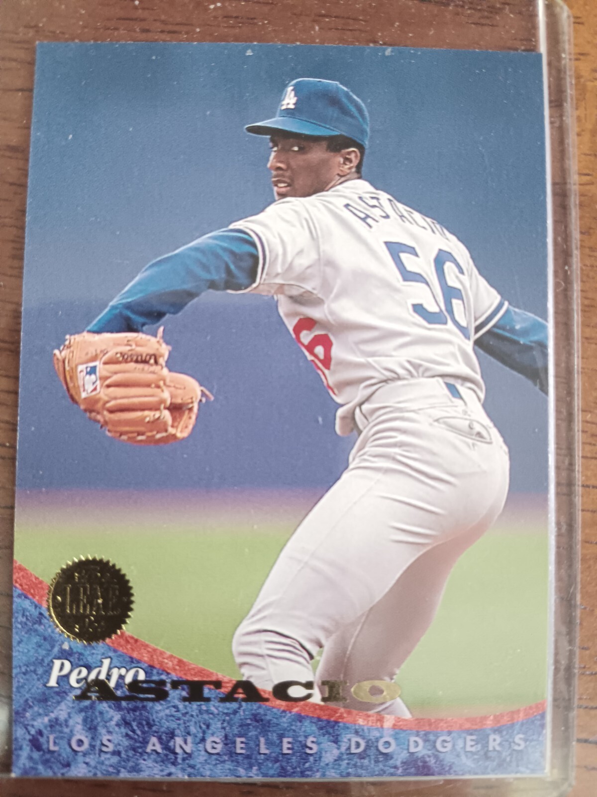 PEDRO ASTACIO DODGERS 1994 THE LEAF SET BY DONRUSS BASEBALL CARD #237 ...