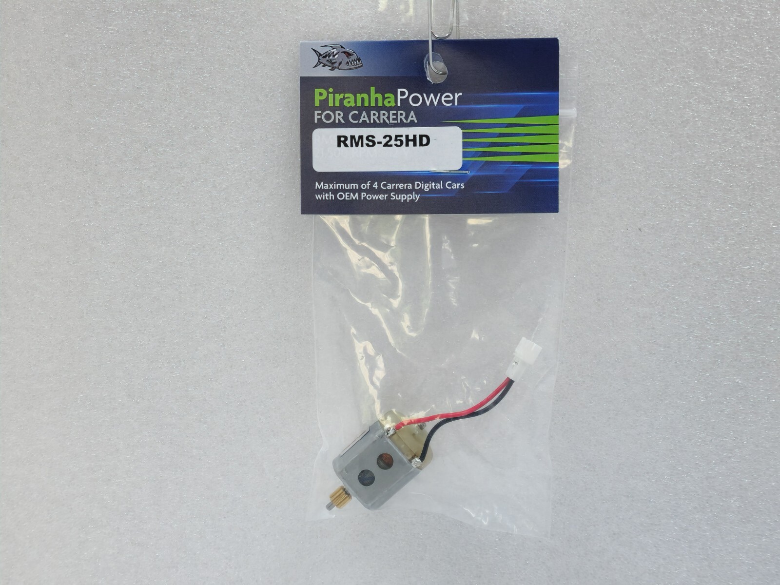 PIRANHA RMS-25HD 25,000 RPM MOTOR DIRECT FIT FOR CARRERA 1/32 SLOT CAR ...