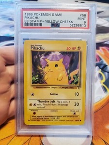 Pikachu 1999 Pokemon Game #58 Unlimited (E3 Yellow Cheeks) Price Guide ...
