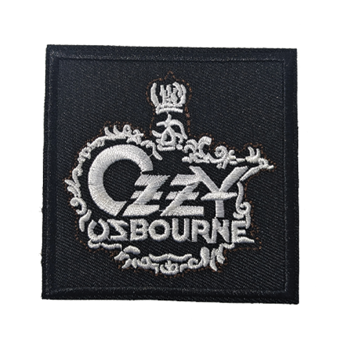 Ozzy Osbourne Patches, Iron On Embroidery Band Patches, Ozzy Osbourne Logo Patch | eBay