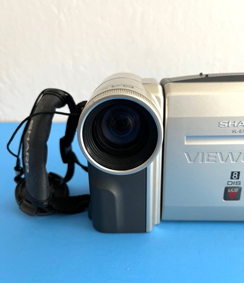 Sharp VL-E785 ViewCam 8 DIS LCD Digital Zoom Camcorder/Camera w ...