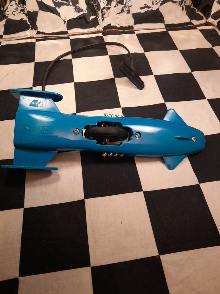 Vintage 1970 Kenner SSP Super Sonic Teal Laker Special With Rip Cord ...