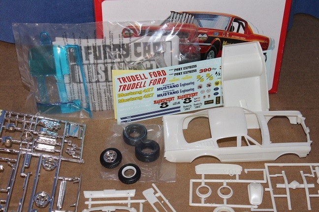 AMT 1:25 Funny Car Mustang GT Drag Car Model Kit, Complete, Open Box | eBay