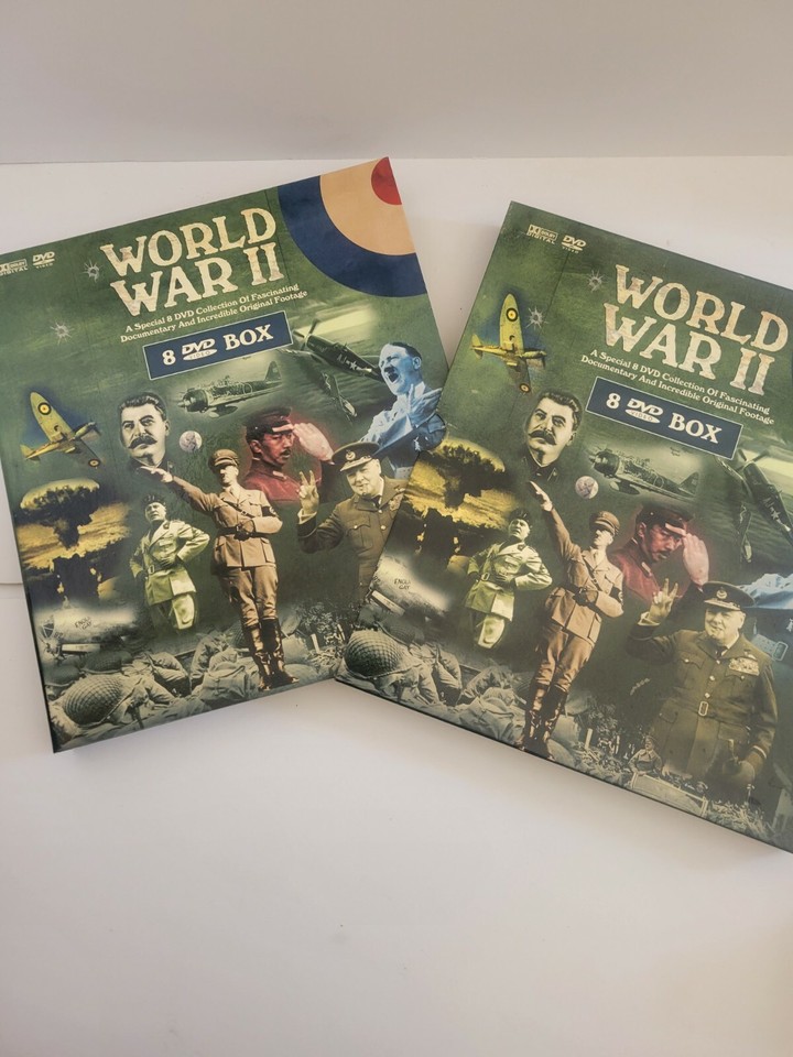 World War II (DVD, 2005 Karrex) 8 DVD Box Set | eBay