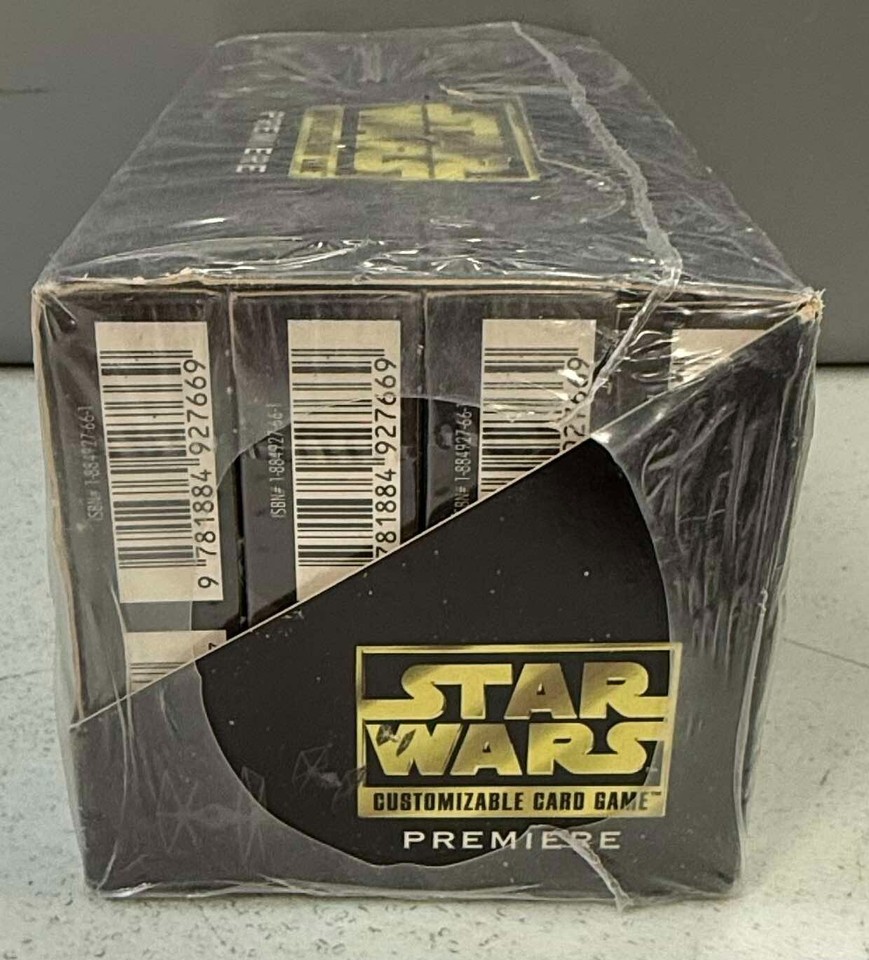 Star Wars Premiere Customizable Card Game Starter Decks Box 1995 ...
