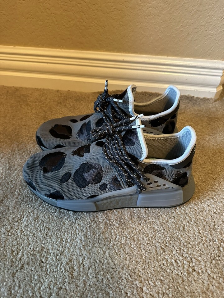 adidas Originals NMD Human Race x Pharrell Animal Print - Ash ID1531 ...