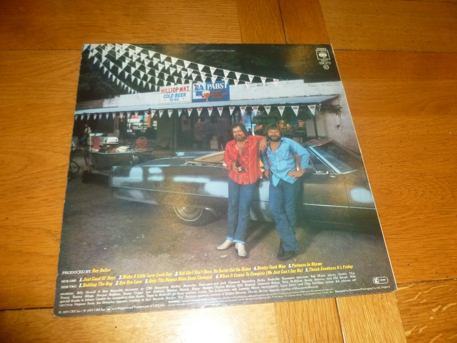 MOE BANDY & JOE STAMPLEY - Just good ol' boys - 1979 UK 10-track vinyl ...