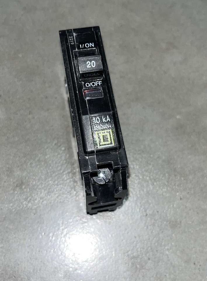 Square D TIPO QOB 20A Single-Pole Bolt-On Circuit Breaker 10kA Q0B *NEW ...
