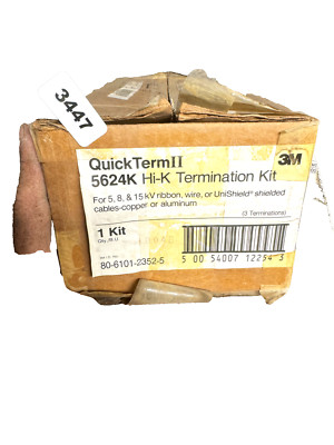 3M 5624K Hi-K Quick Term II 5 8 & 15kv Ribbon, Wire or Cables ...