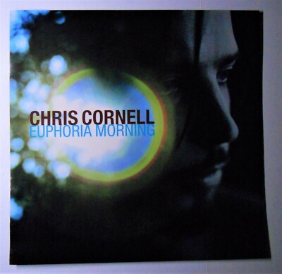 CHRIS CORNELL Euphoria Morning 1999 A&M Records 2-sided promo poster ...
