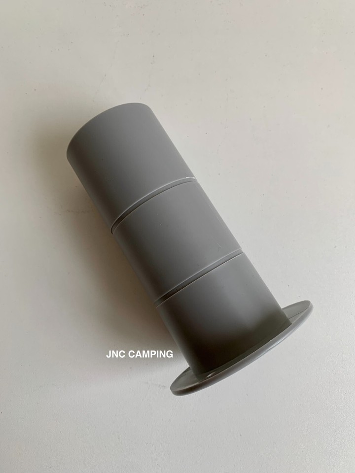 3 x Gas Drop Out Round Floor Vent Grey 75mm x 120mm Campervan Caravan ...