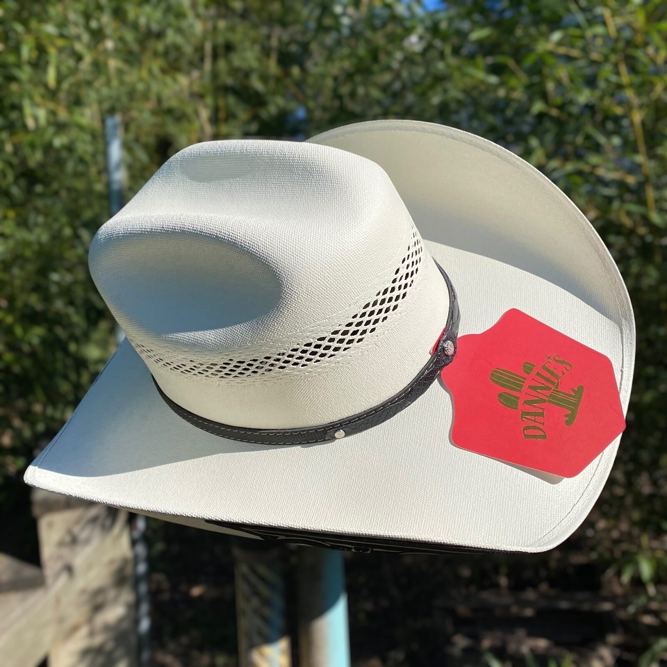White Straw Cowboy Hat For Men. Men’s Western Rodeo Hat. Sombrero ...