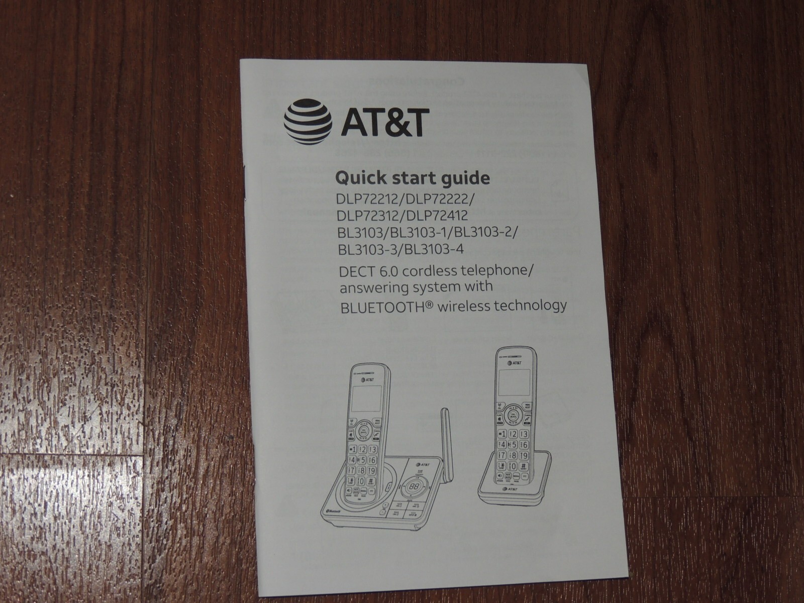 AT&T DLP72212 2 Handset Answering System with Connect to Cell for sale ...
