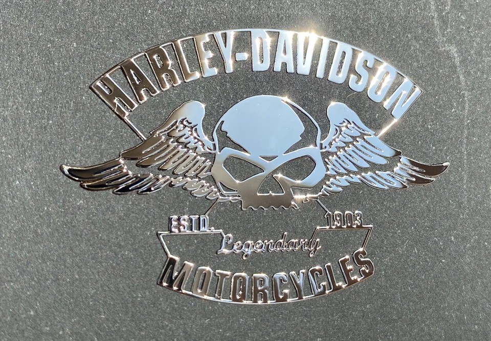 METALLIC Stickers Harley Davidson Tank Pegatina moto etichetta ...