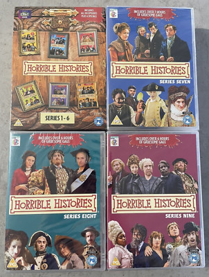 HORRIBLE HISTORIES Complete Series Season 1+2+3+4+5+6+7+8+9 New DVD 23 ...