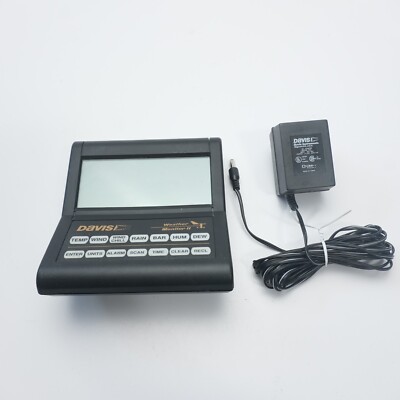 Davis Instruments Weather Monitor II 7440 Home Weather Station Display ...