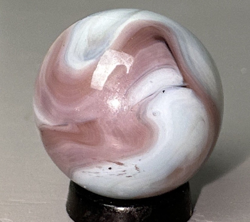Lavender Purple Swirl Marble Alley Ravenswood .625” Vintage Marbles | eBay