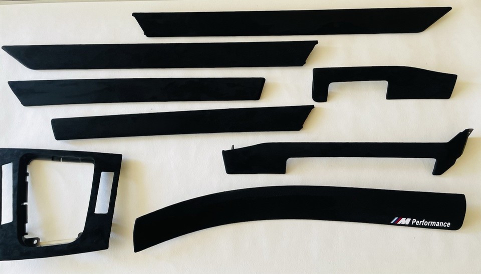 BMW E46 Alcantara Interior Trim Set Sedan Touring M3 325 328 330 12 LHD ...