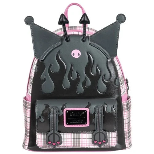Sanrio Kuromi Flames and Plaid Mini-Backpack Hello Kitty - Exclusive | eBay