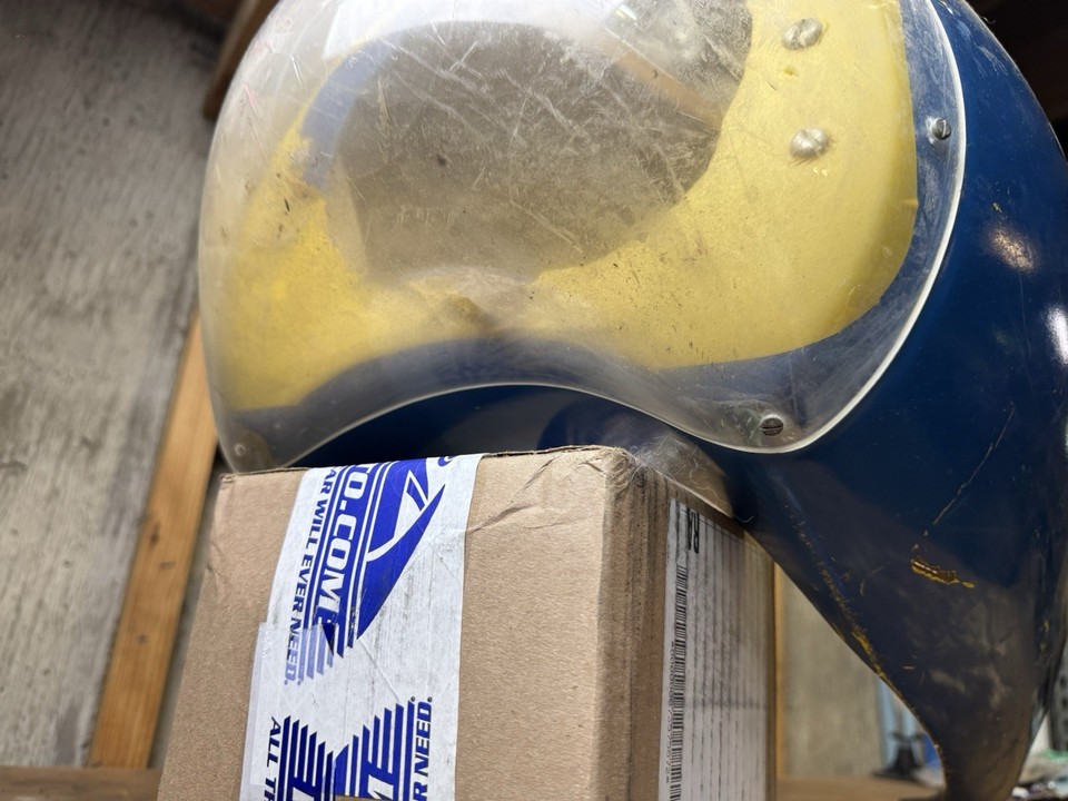 Motorcycle Fairing Half Shell Cafe Racer Classic VINTAGE Yamaha Honda ...