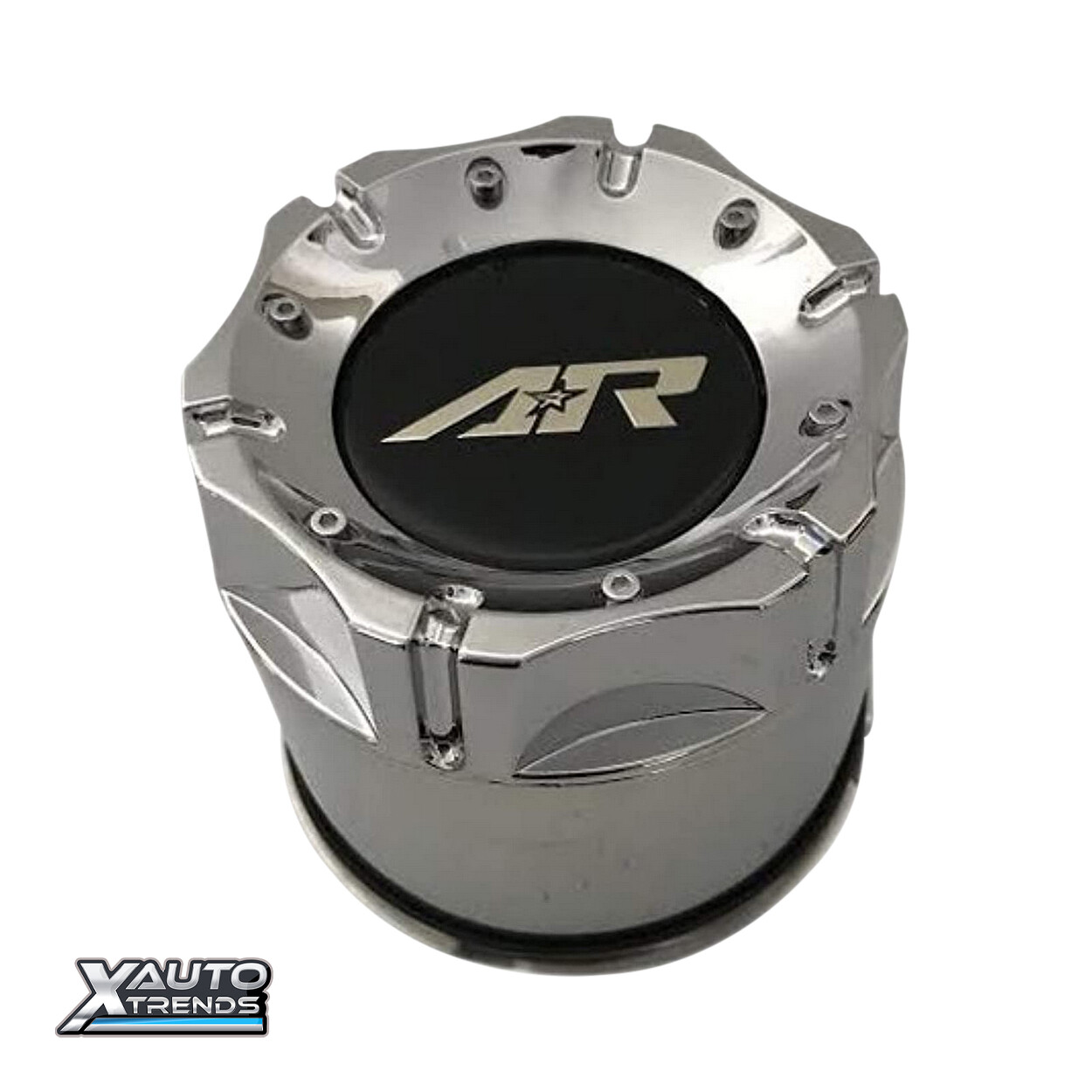 American Racing Wheel Center Cap SS Push Thru 2PC SHORT "AR" Logo ...