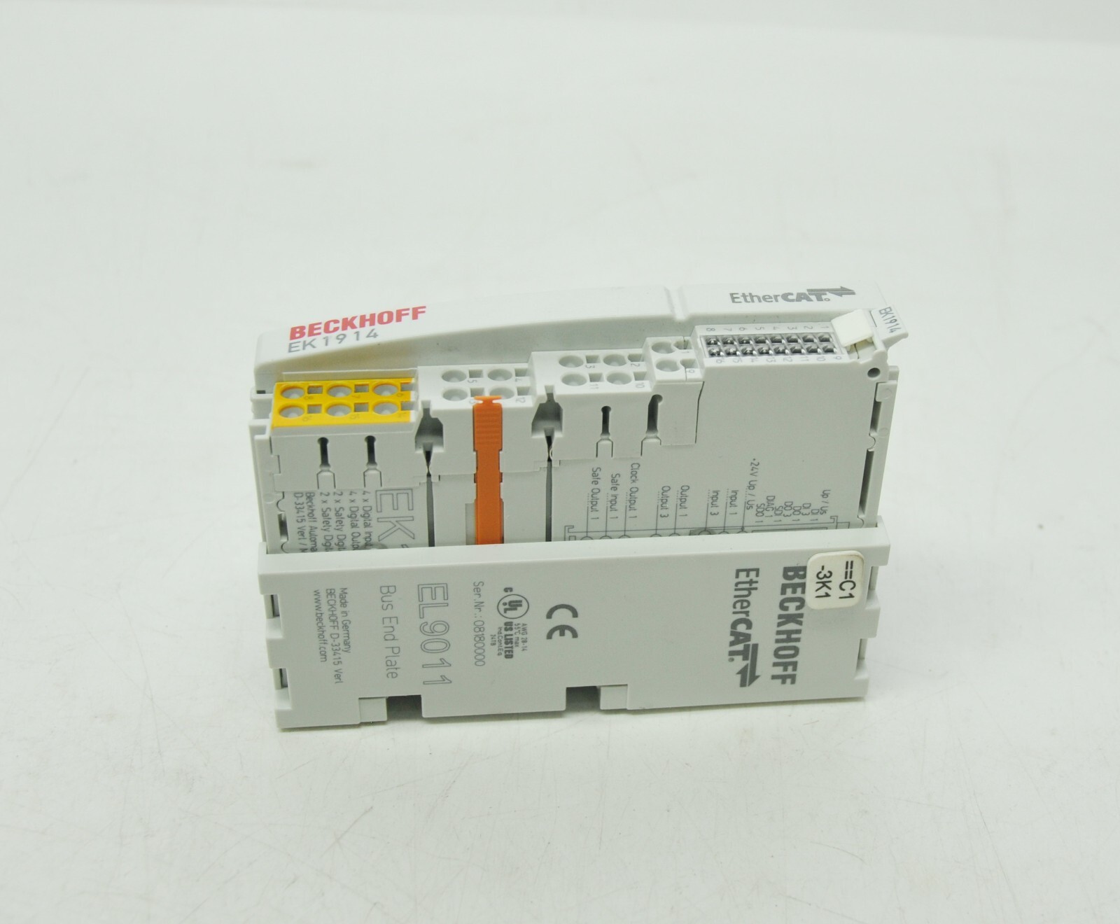 Beckhoff EK1914 Avec Module EL9011 | eBay