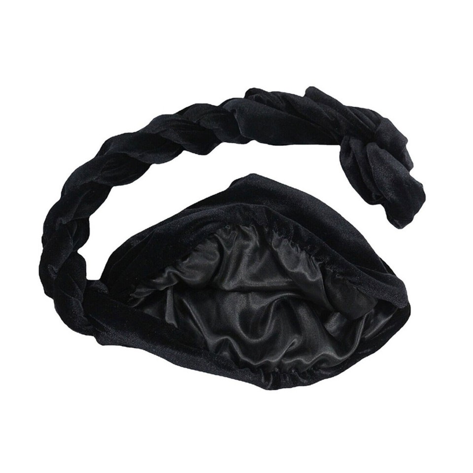 Durag Turban For Men Satin, Wave Cap Unisex, Elastic Unisex, Elegant ...