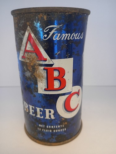 ABC beer can. USBC 28-1. ABC brewing, Los Angeles. | eBay