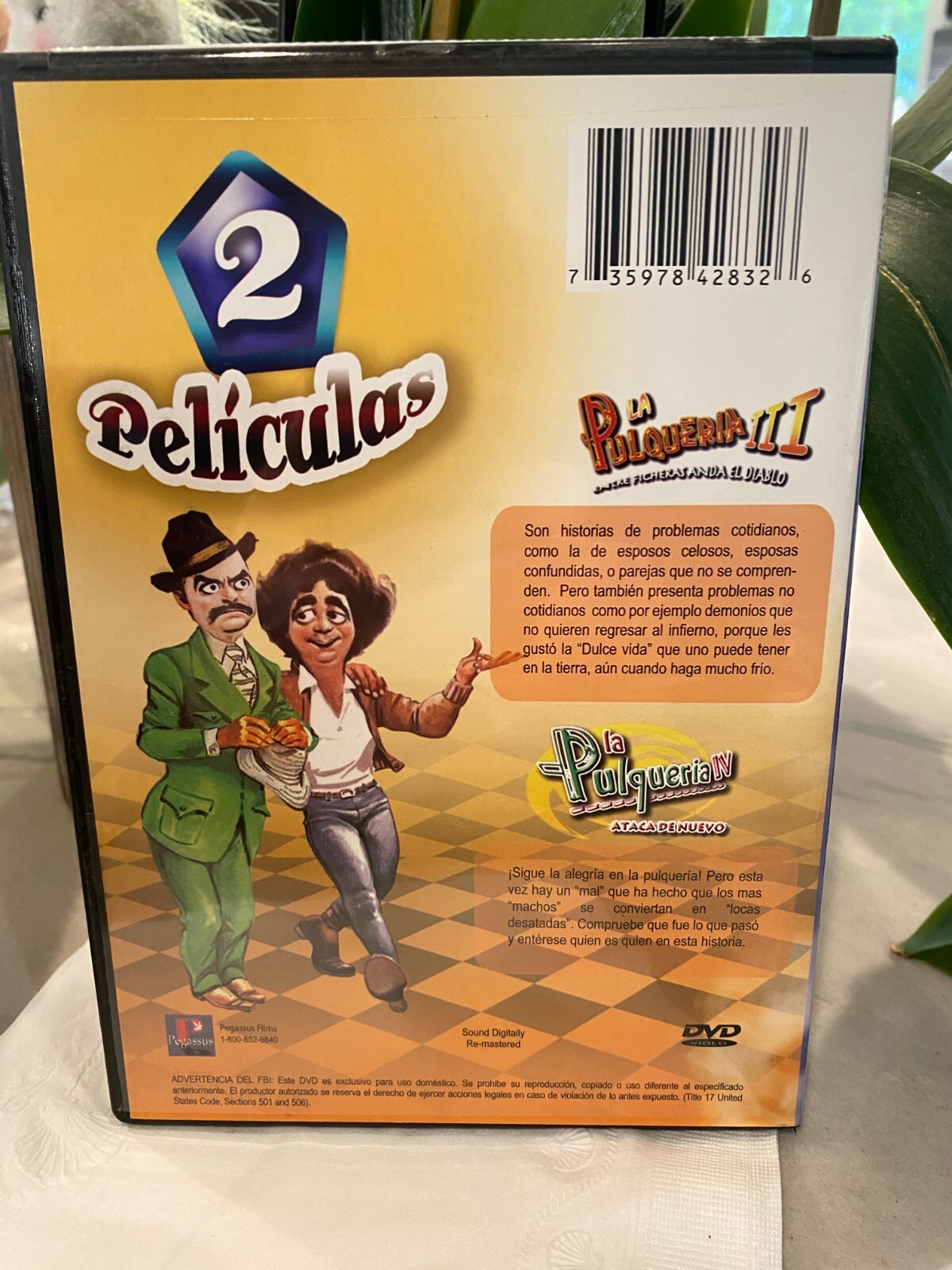 La Pulqueria III & IV : 2 Peliculas DVD Vidéo Films 3 & 4 Ficheras ...