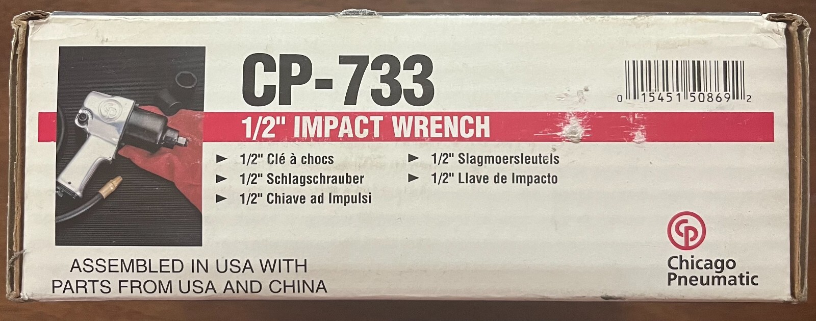 Chicago Pneumatic Cp-733 1/2" Impact Wrench - CP733 for sale online | eBay