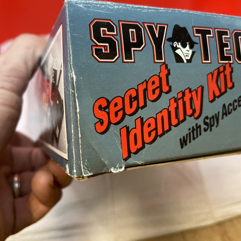 Tyco Spy Tech Secret Identity Kit “With Box” Complete Vintage 1990 ⭐️ ...