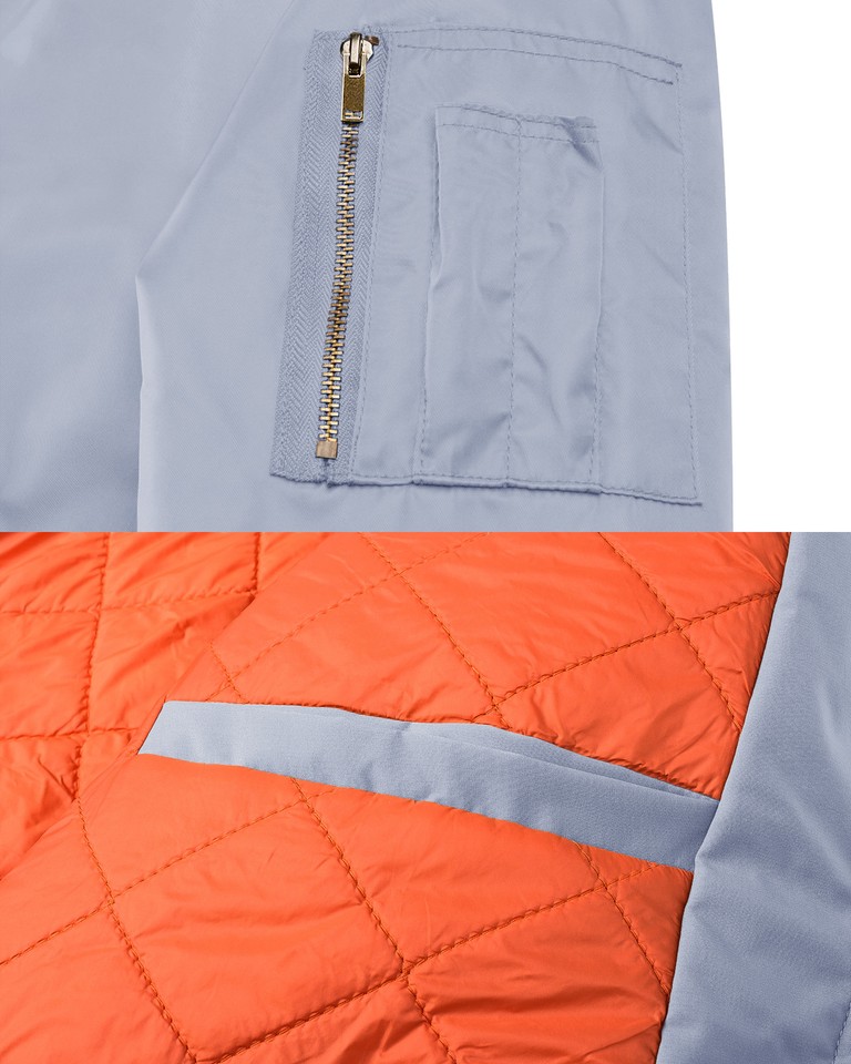 Men's Premium Outdoor Water Resistant Padded Zip Up Pilot Bomber ...