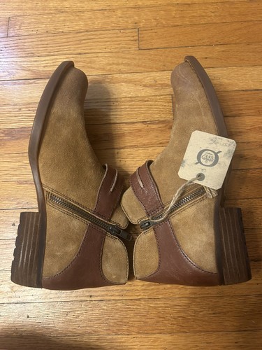 Born Kati Size 8 Tan Ankle Boot Shooties Booties | eBay