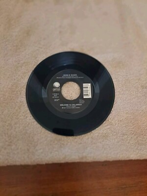 GUNS N ROSES WELCOME TO THE JUNGLE AND MR BROWNSTONE 45 RPM VINYL ...
