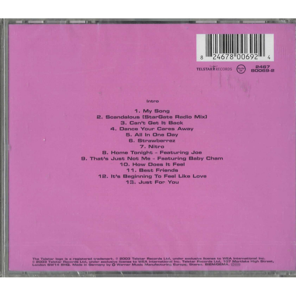 Mis Teeq CD Eye Candy / Telstar – 2467800692 Sealed | eBay