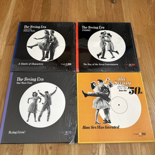 Time Life The Swing Era Series Box Set (4) Vinyl Record Album LP Books ...