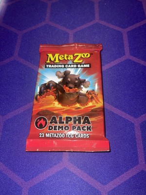 2025 MetaZoo Base Set RED Alpha Demo Pack - LAVA BEAR - New Sealed | eBay