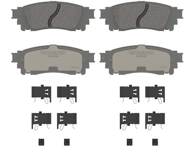 Rear Brake Pad Set For 2018-2021 Lexus NX300 2019 2020 NS846JN | eBay