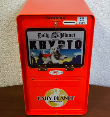 Superman 2025 AMC Daily Planet Newspaper Box Popcorn Bucket | eBay