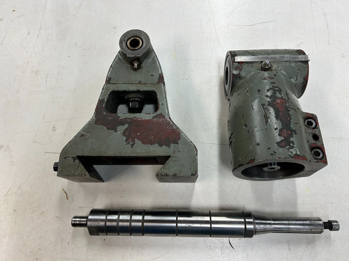 Right Angle R8 Milling Head, horizontal support, arbor & spacers for ...