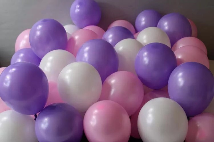 10-100 Pcs Air Quality Mini Round Balloons Latex 5" inch Wedding ...