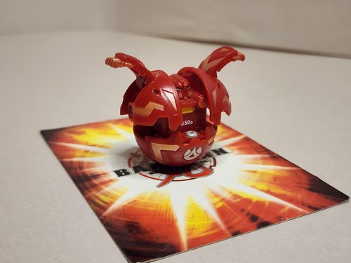 Bakugan Battle Brawlers B1 Pyrus Robotallion | eBay
