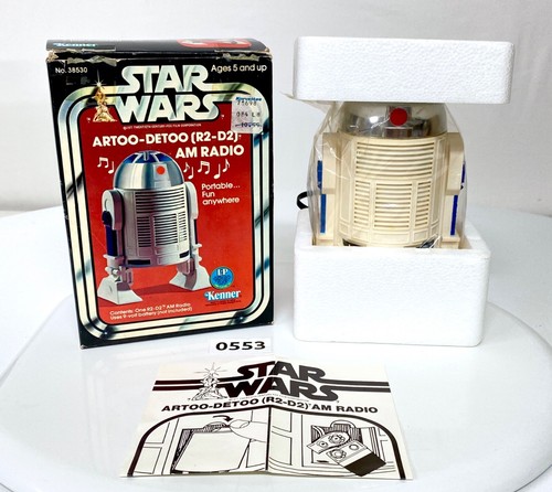 Vintage Kenner Star Wars R2-D2 AM radio Kenner 1977 Still SEALED in Box ...