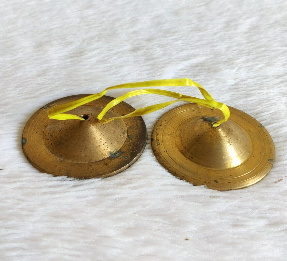 Indian Musical Instruments ESplanade Brass Manjeera Hand Cymbals - 3 ...