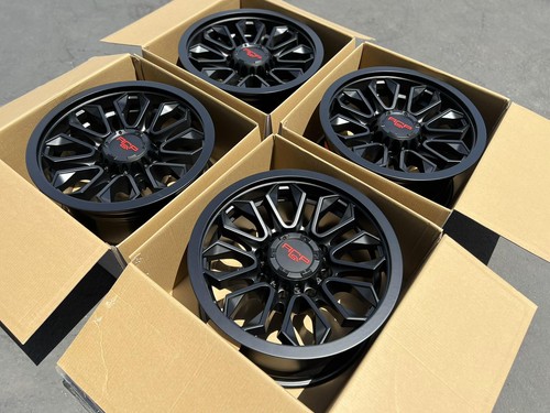 Set 4 18" AGP Heavy Duty Wheels 18x9 8x170 Rims Ford F-250 F-350 F250 ...