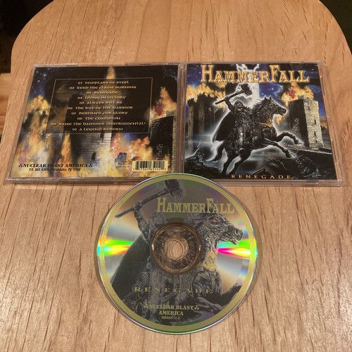 HammerFall - Renegade CD 1st US press helloween manowar sabaton gamma ...