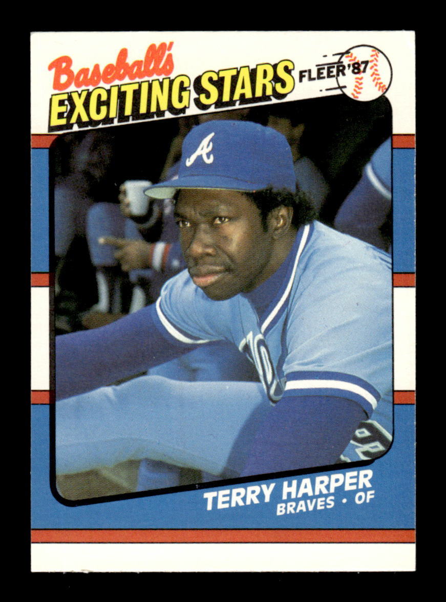 1987 Fleer Baseball's Exciting Stars - #22 Terry Harper for sale online ...