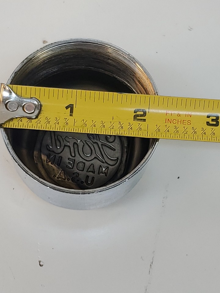 1920s Ford Model T Brass Era Threaded Dust Cover Hub Center Grease Cap ...